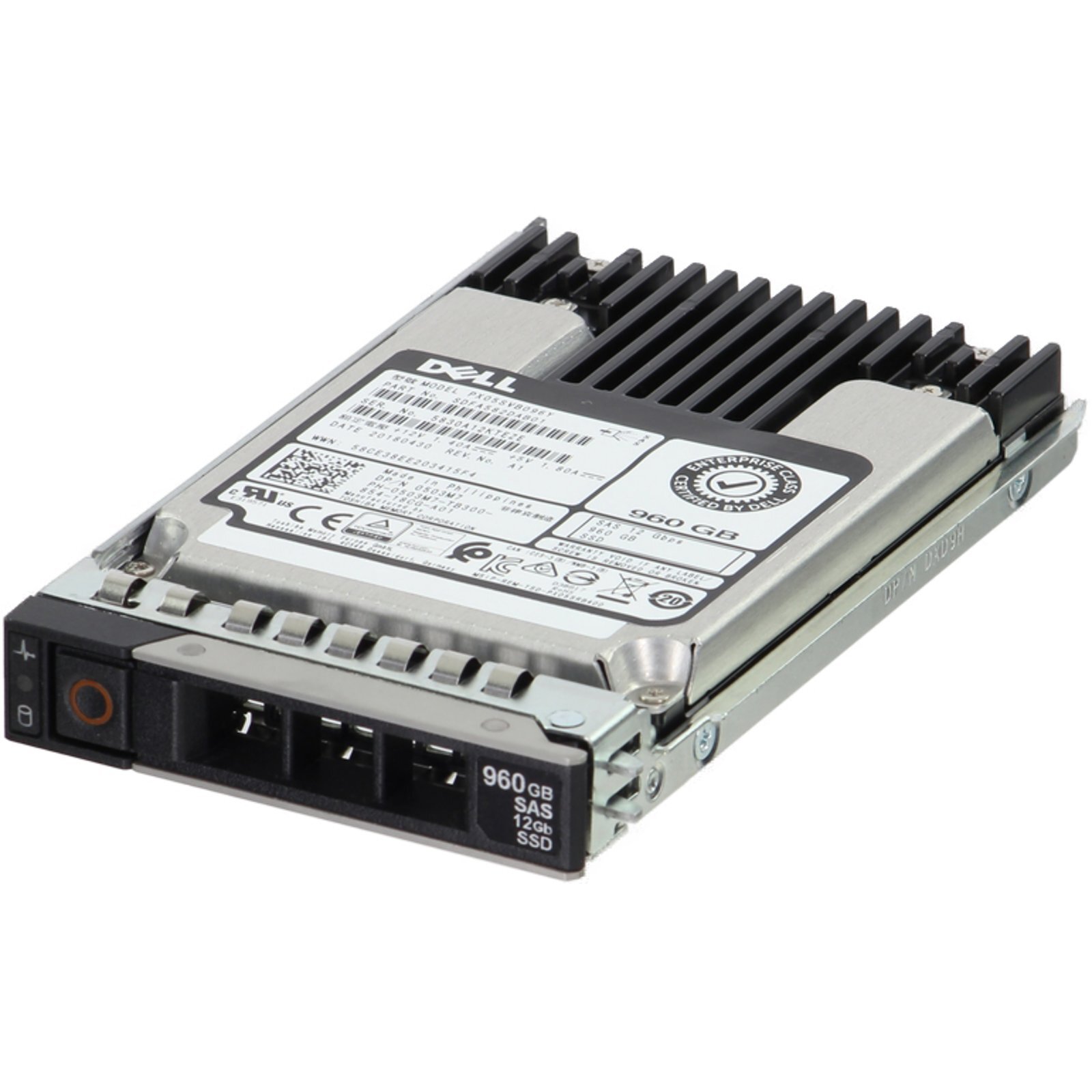 Dell 960GB 12Gbps SAS MU MLC 2.5 SSD PX05SVB096Y CPO (503M7-R) | eBay