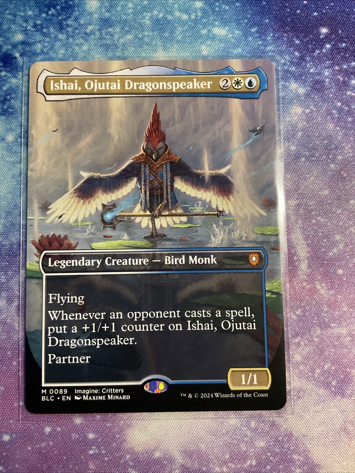 Ishai, Ojutai Dragonspeaker (Borderless) - Commander: Bloomburrow Foil ...