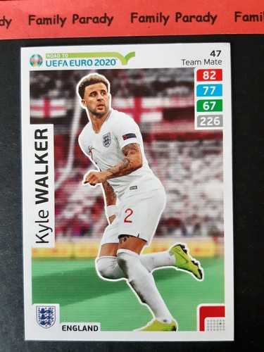 Kyle Walker 47 England Carte Panini Adrenalyn XL Foot UEFA Euro 2020 | eBay