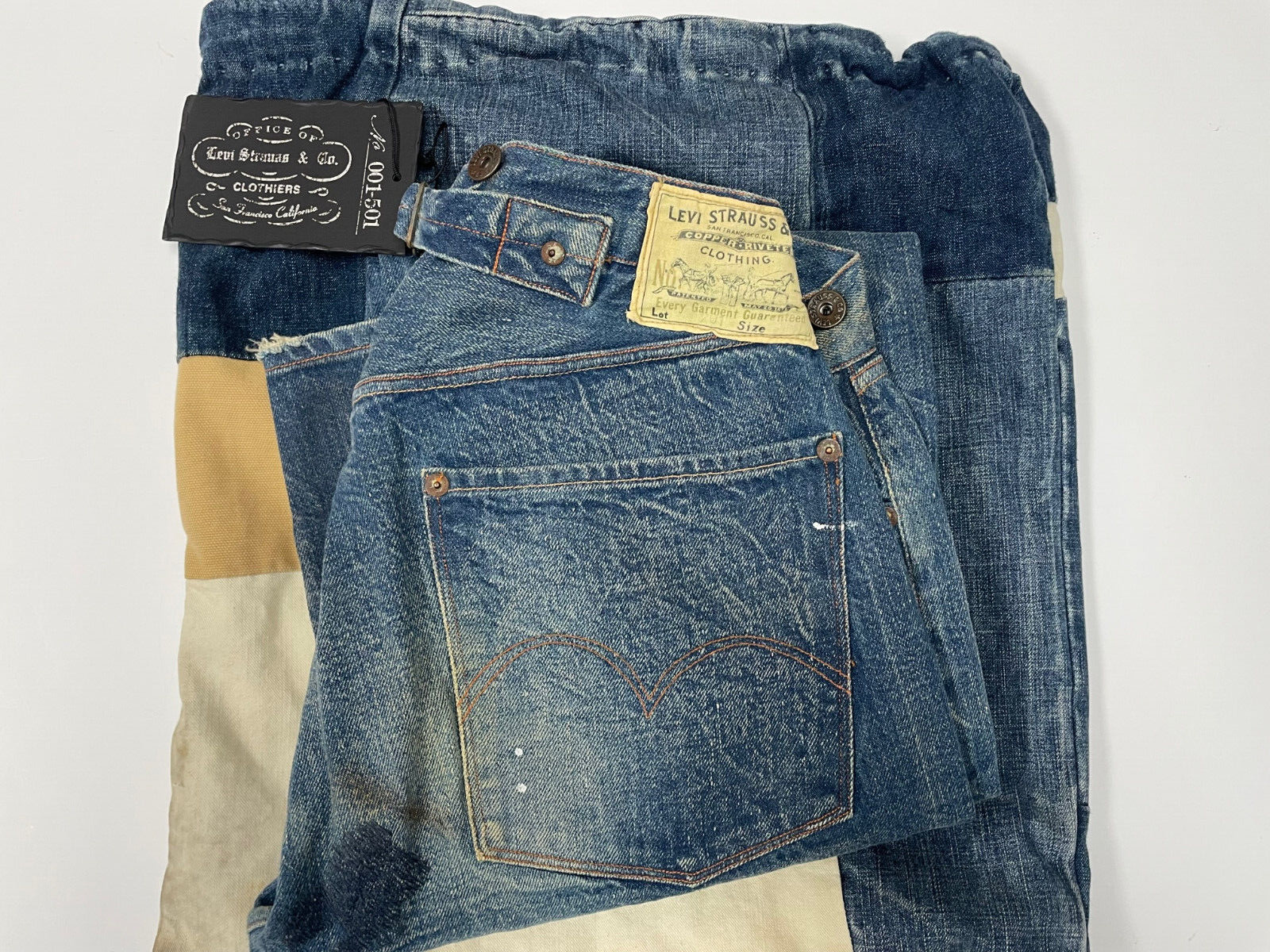 Levis Vintage Clothing LVC Vault Piece 1915 201 Jeans Levi's USA #47 ...
