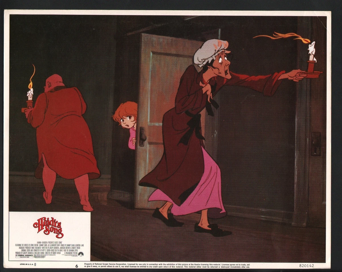 Heidi's Song Tinette And Fraulein Rottenmeier Animation Cel, 44% OFF