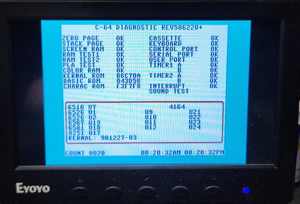 CBM/MOS 6581 R4 AR SID Chip for Commodore 64/128 - Fully Tested #2786 ...