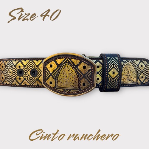 Belt Leather Cincelado Corte Laser Cowboy Cinturón Vaquero Cinto ...
