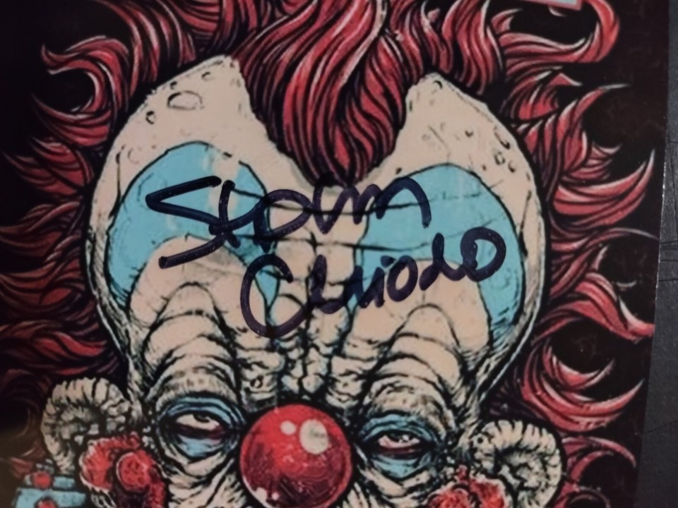 KILLER KLOWNS OUTER SPACE CULT CLASSIC STEPHEN CHIODO SIGNED CUSTOM 4X6 ...