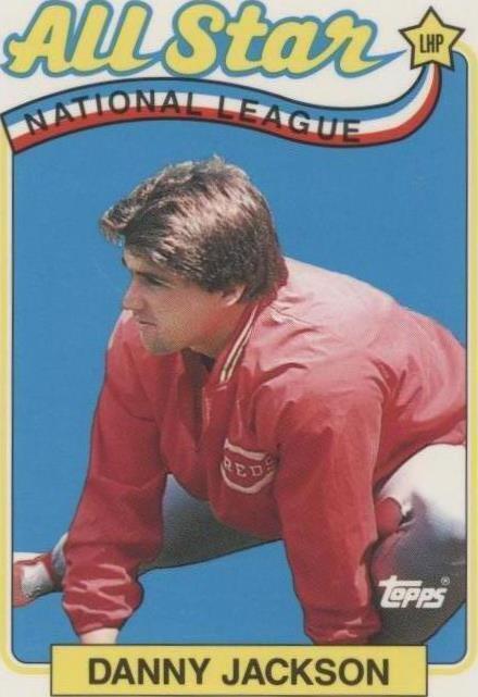 1989 Topps - All-Star Danny Jackson #395 Collector's Edition (Tiffany ...