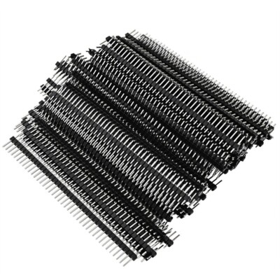 50pcs 40-pin Header Pins Breakaway Male for Breadboard | eBay UK