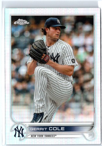2022 Topps Chrome Sonic #179 Gerrit Cole Refractor | eBay