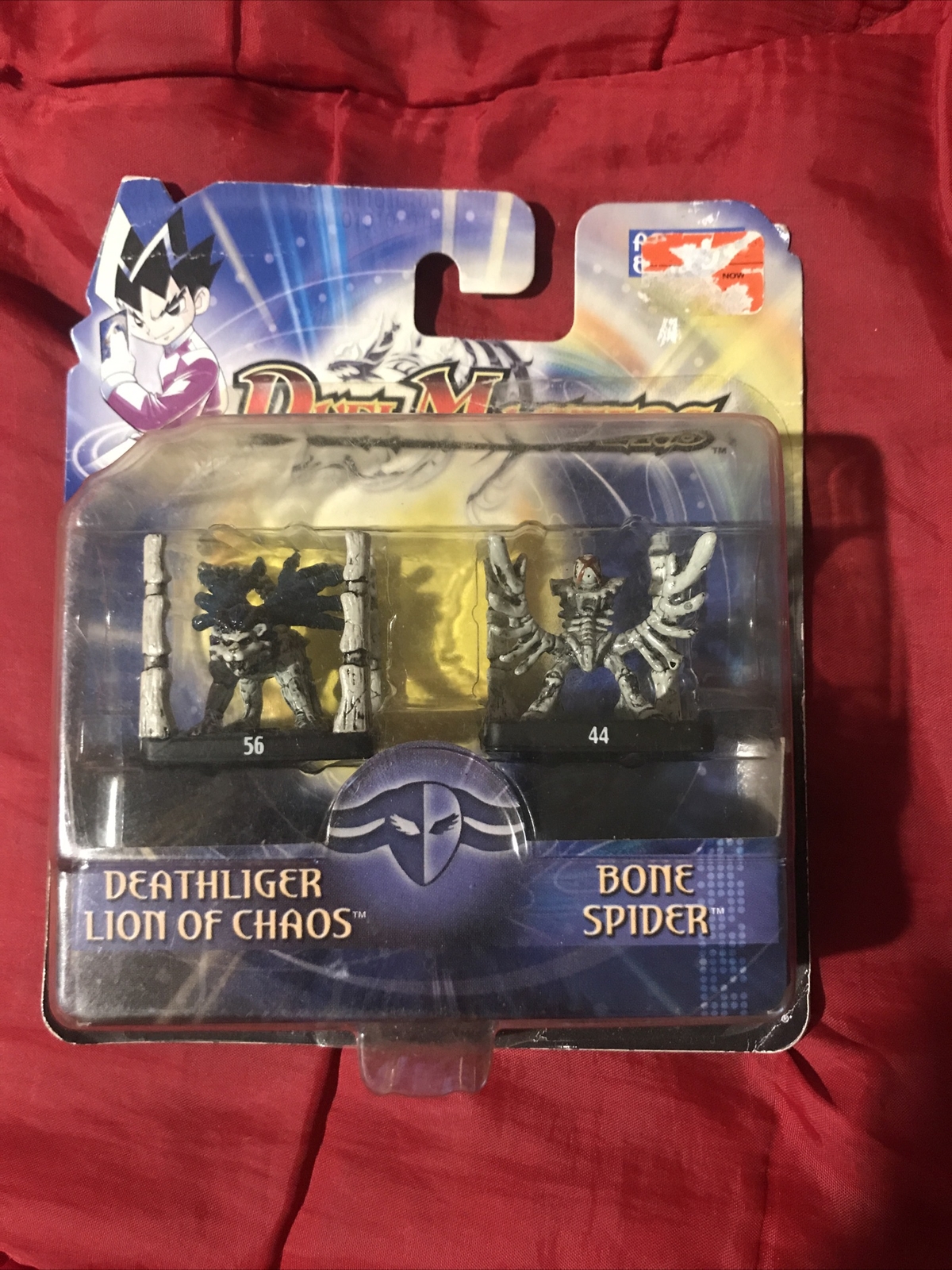 2003 DUEL MASTERS FIGURES BY HASBRO - DEATHLIGER LION OF CHAOS BONE ...