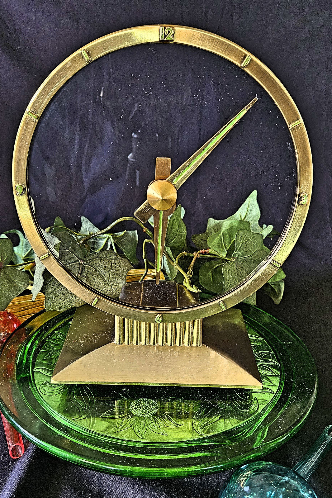 Jefferson Golden Hour Clock- See Shipping Note Below !!!! | eBay