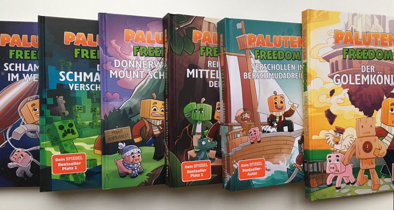 Paluten - Minecraft Freedom 1+2+3+4+5+ Der Golemkönig im Set - Sammlung ...
