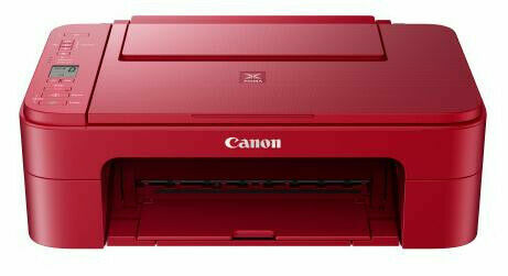 Canon Pixma TS3320 Inkjet All-In-One Printer - Red - (Factory Ink ...