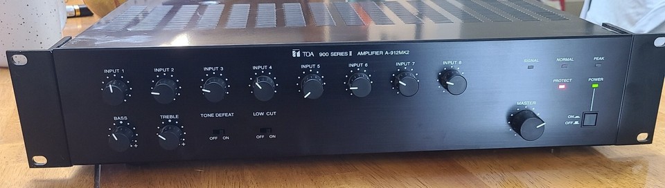 TOA 900 Series II A-912MK2 Amplifier With Feet & Rack Ears | eBay
