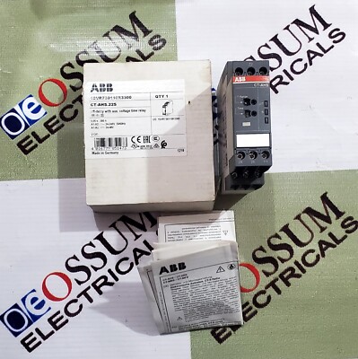 ABB CT-AHS.22S TIMER TIMING 0.05S-300H VOLTAGE 24-240VAC/24-48VDC FAST ...