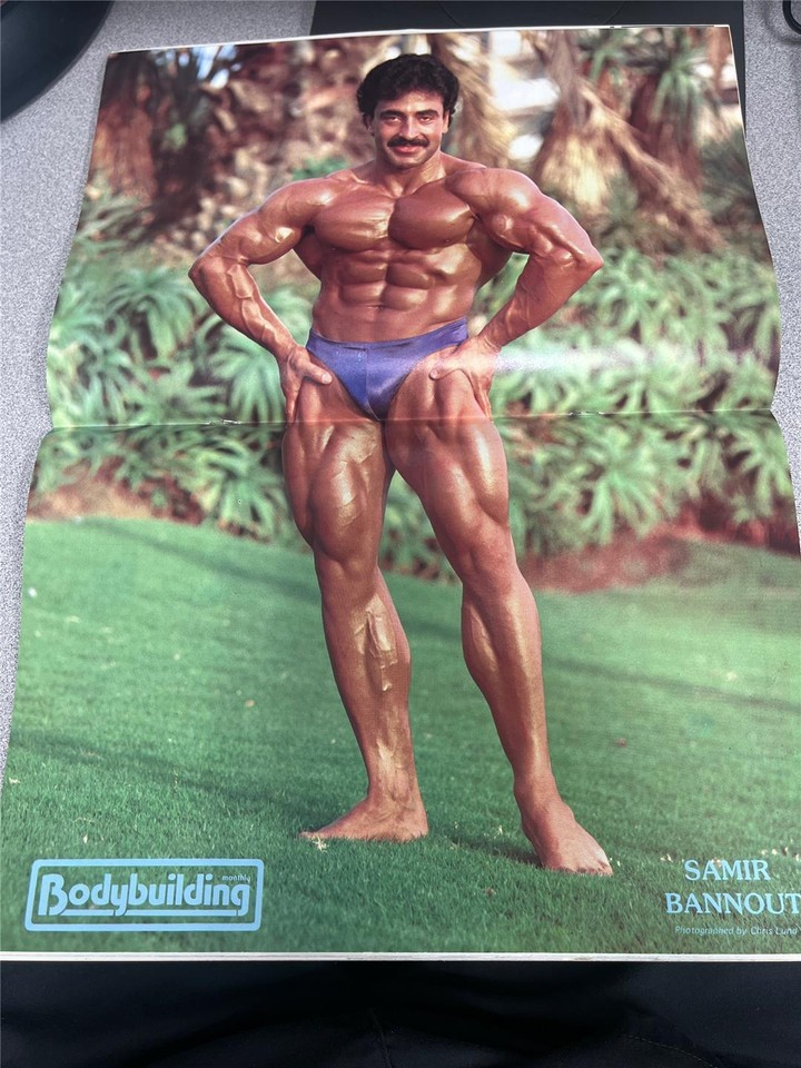 BODYBUILDING MONTHLY muscle magazine JOHNNY FULLER/Samir Bannout 7-83 ...