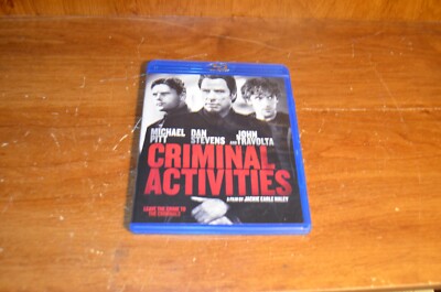 Criminal Activities (Blu-ray, 2015) John Travolta, Michael Pitt, Dan ...