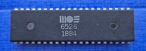 MOS 6526 CIA Chip for COMMODORE 64/128 Genuine parts. Short pin | eBay