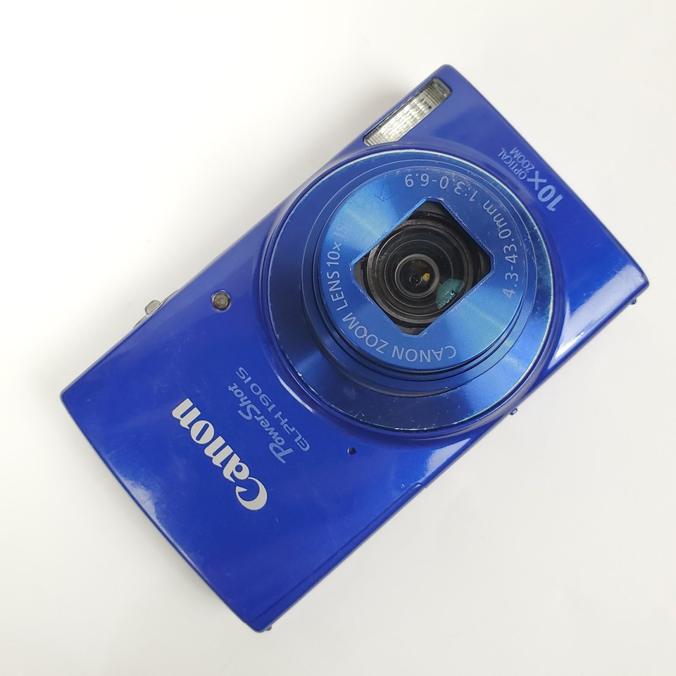 Canon PowerShot ELPH 190 IS 20MP 10X Optical Zoom Wi-Fi Digital Camera ...