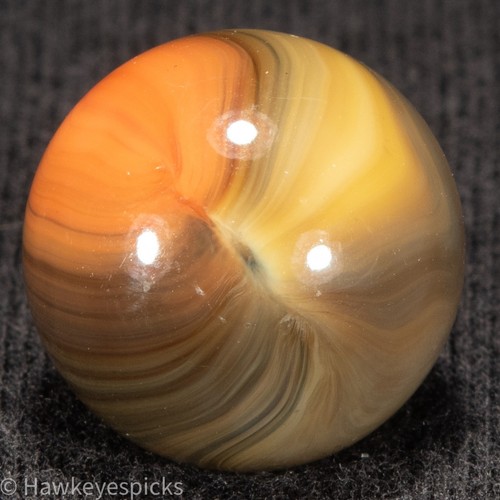 Master Made Striated Meteor Marble 5/8 Mint Hawkeyespicks sg | eBay