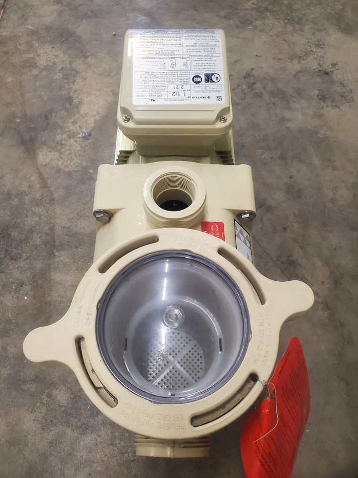 Pentair SuperFlo Single Speed 1.5hp In-Ground Pool Pump SuperFlo VST 1 ...