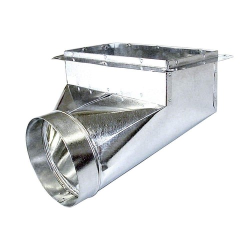 Master Flow Register Box 14 in. Dx 16 in.H x 10 in. W 90 Degree with ...