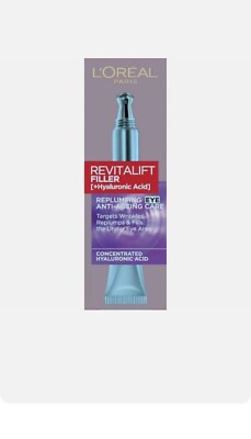 Loreal Paris Revitalift Filler REPLUMPING Eye ANTI-AGEING CARE 15 ml ...