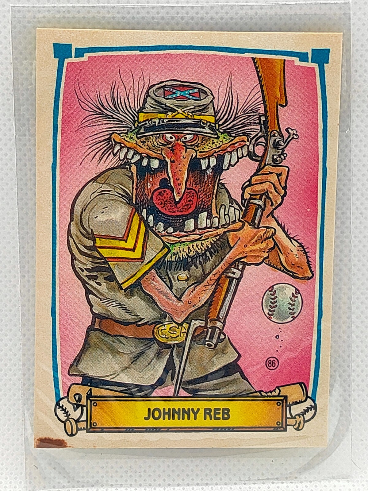 Monster Baseball Weird Crazy Trading Card Sticker Collection Japan ...