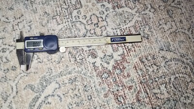 FOWLER DIGITAL CALIPER – electronic measuring tool – 6” or 150mm range ...