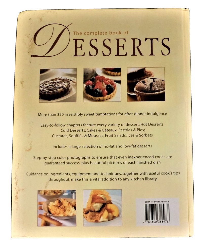 2011 The Complete Book of Desserts: More Than 350 Irresistibly T1 # 22 ...