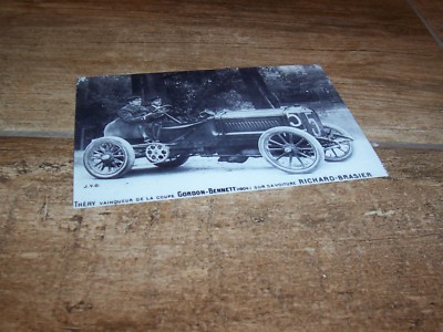Photo / Photograph Théry RICHARD BRASIER Coupe Gordon Bennett 1904 ...