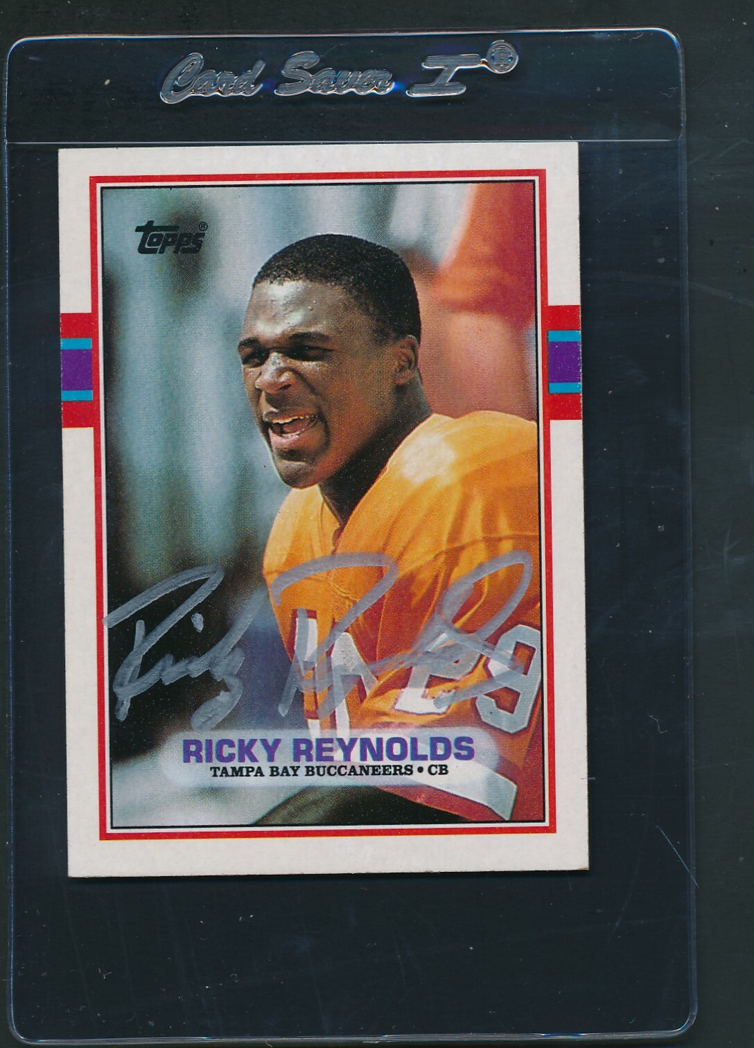 1989 Topps #334 Ricky Reynolds Buccaneers Signed Auto *B7307 | eBay