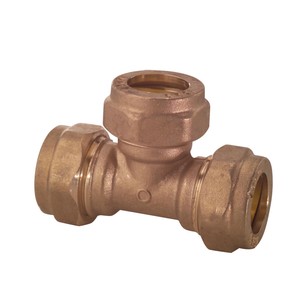 15mm x 15mm EQUAL TEE COMPRESSION JOINT FITTING - PACK OF 1 PLUMBING | eBay