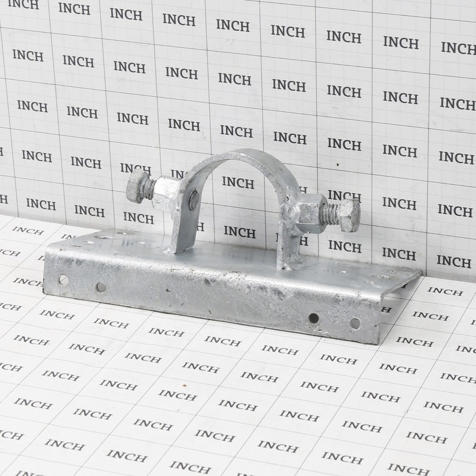 Chain Link Fence 1 5/8" [1 5/8" OD] x 6" Wood to Steel Post Adapters ...