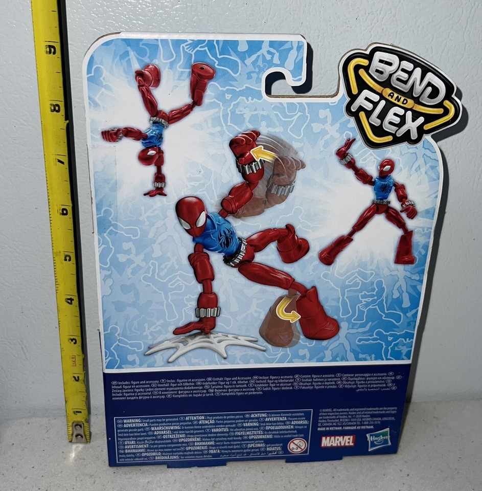 Marvel Spider-Man Bend and Flex Marvel’s Scarlet Spider Action Figure ...