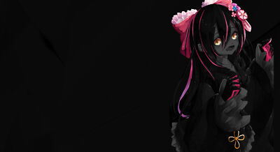 Anime Monochrome Selective Coloring Girls Hololive Gaming Mat Desk ...