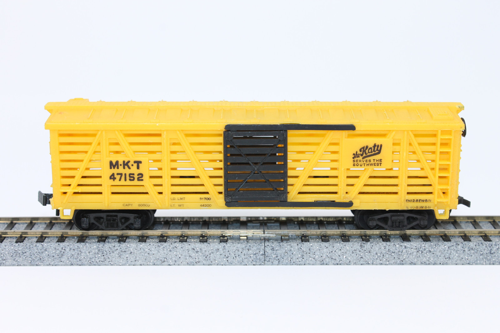 HO Scale Life-Like Stock Cattle Box Car The Katy MKT #47152 | eBay
