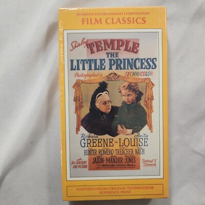 Shirley Temple The Little Princess (VHS) Film Classics | eBay
