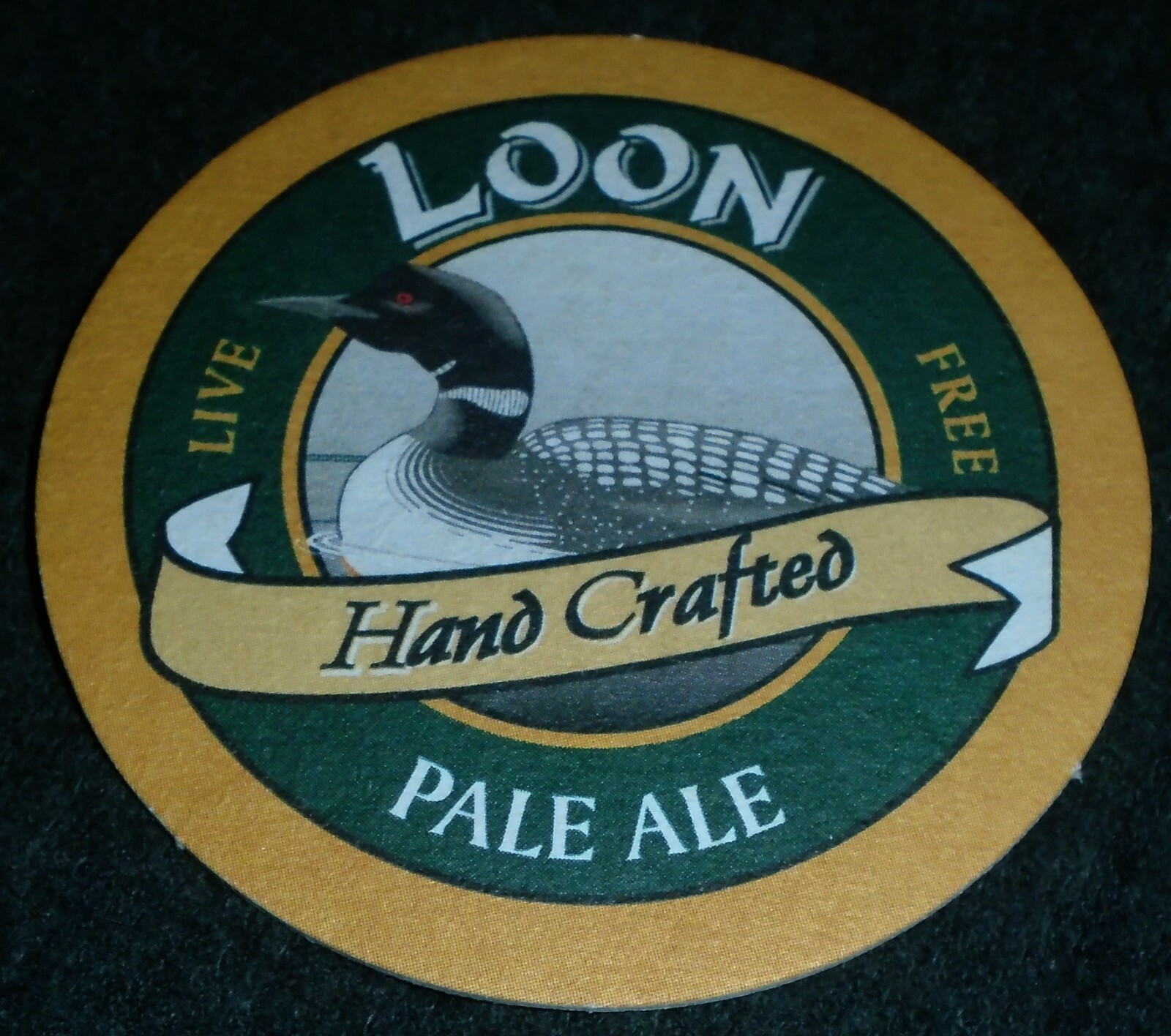 Very Nice Loon Hand Crafted Pale Ale Vintage Beer Coaster | eBay UK