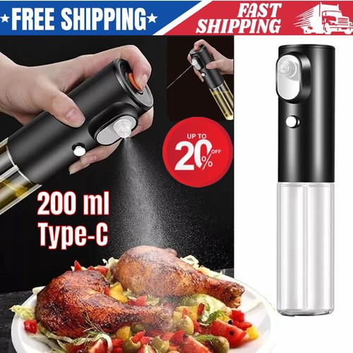 Electric Butter Sprayer,Continuous Spray with Portion Control,200ml Oil ...