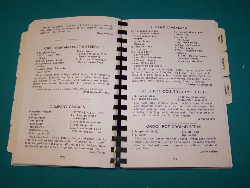 Miller High Life Beer Employees Cookbook Eden NC Brewery Plant 1995 | eBay