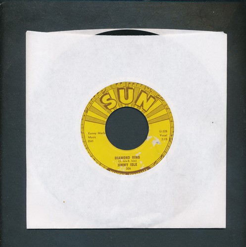 45 rpm- JIMMY ISLE on SUN- Diamond Ring 1958 VG+ | eBay