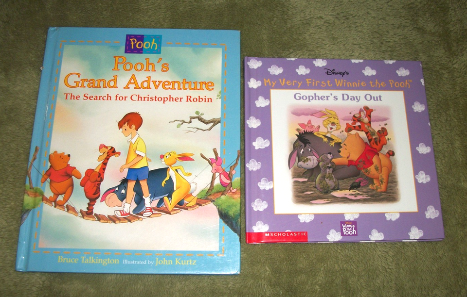 LOT OF 16 WINNIE THE POOH CHILDREN'S HARD COVER READING BOOKS | eBay