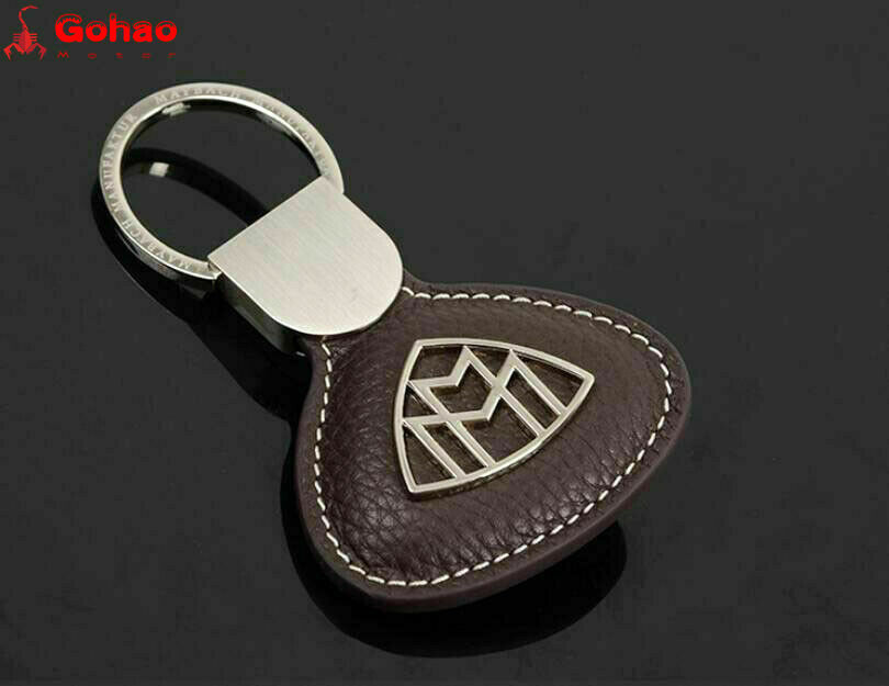 Nappa Leather Keyring Key Chain for Mercedes Maybach E S Class W222 ...