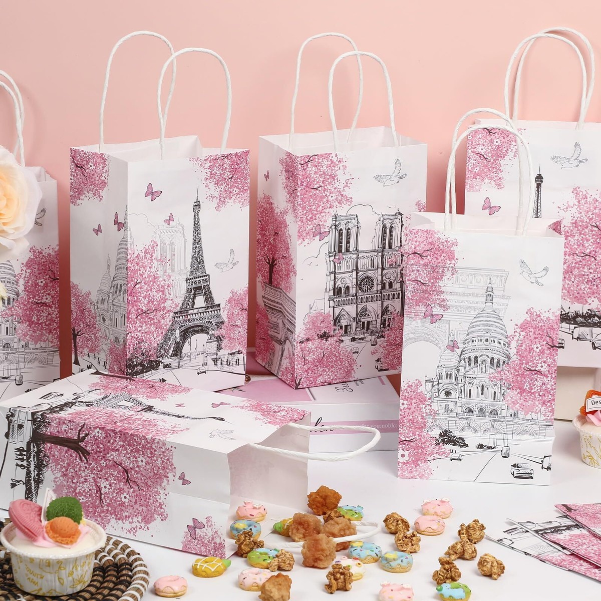 Eiffel Tower Party Favor Bags
