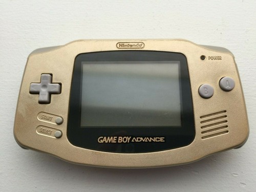 Nintendo Game Boy Advance Gold RARE Japan Import 100% OEM - Tested | eBay