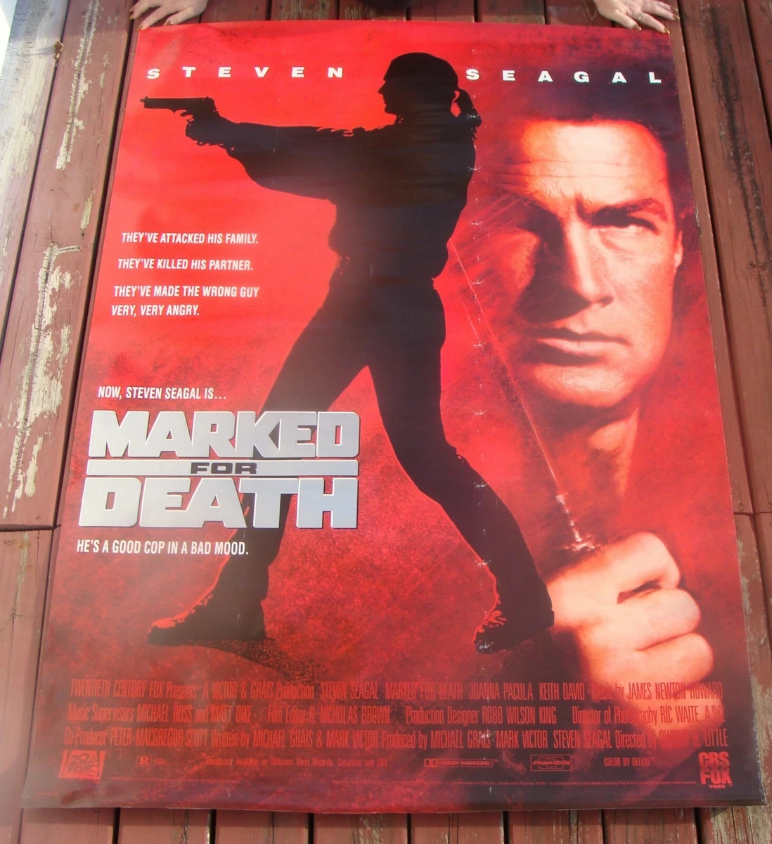 Marked For Death Poster