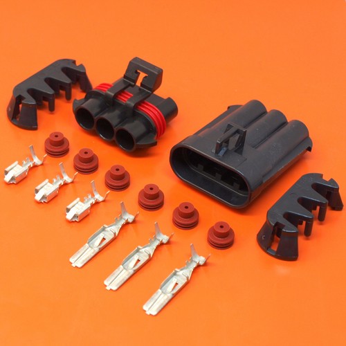 Genuine DELPHI 3 Way Metri-Pack Sealed 630 Series 46 AMP Automotive ...