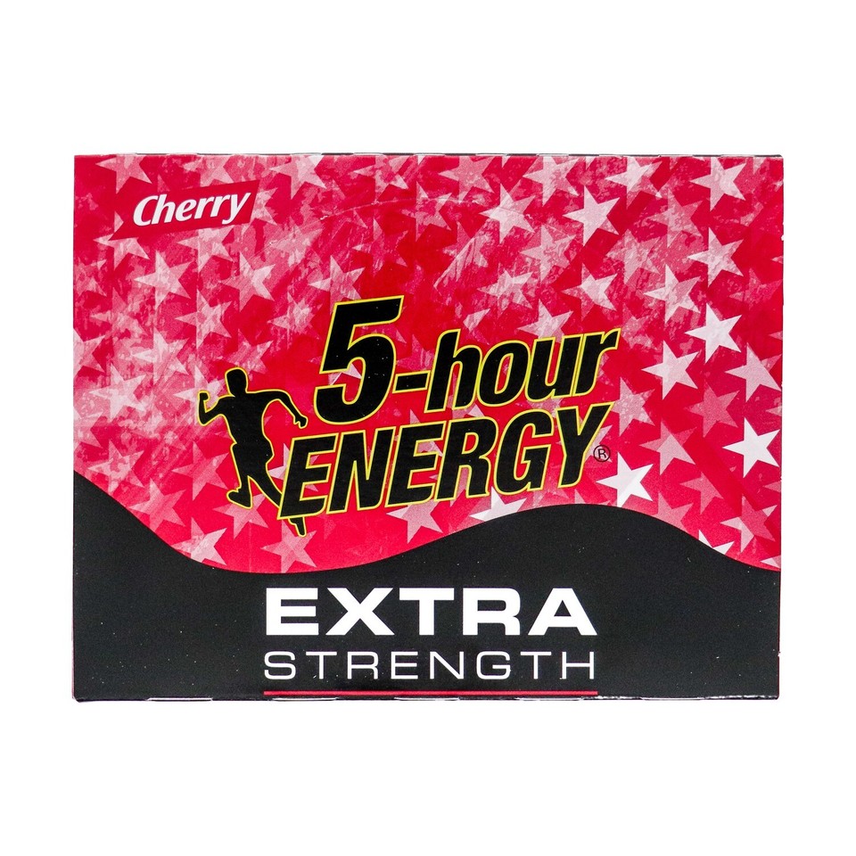 5 Hour Energy Extra Strength Cherry 12 Ct Box - 1.93 oz | eBay