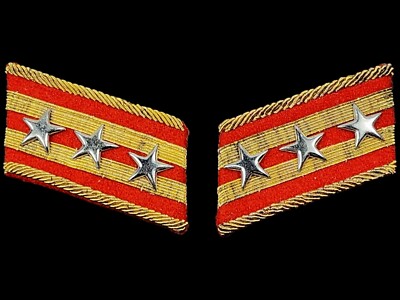 ORIGINAL JAPANESE IMPERIAL ARMY COLONEL RANK BADGE military officer ...