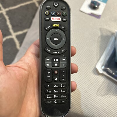 WOW UNIVERSAL TV REMOTE CONTROL NETFLIX BUTTON MODEL URC2135 A3-8(1) | eBay
