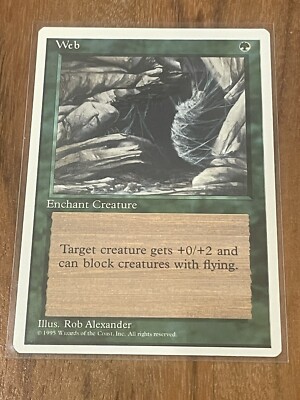 Web | MtG Magic Fourth Edition | English | Near Mint-Mint (NM) | eBay